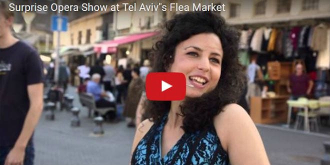Produce, Poultry, and...Opera? Tel Aviv's Flea Market is Graced With ...