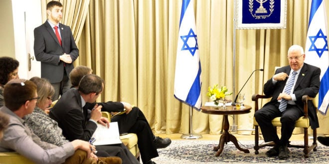 In Intimate Chat, Israeli President Reuven Rivlin Lays Out Vision and ...