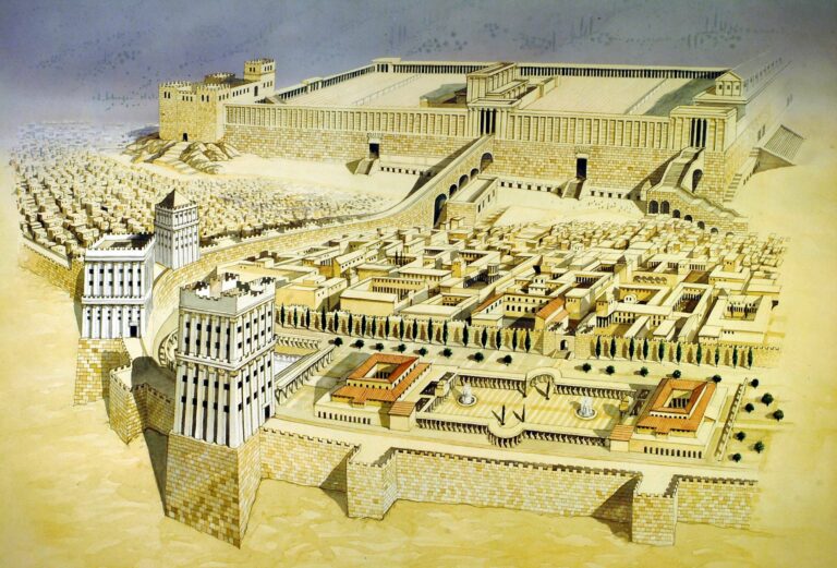 Pools of Herod's Jerusalem Palace filling from storm - Israel365 News