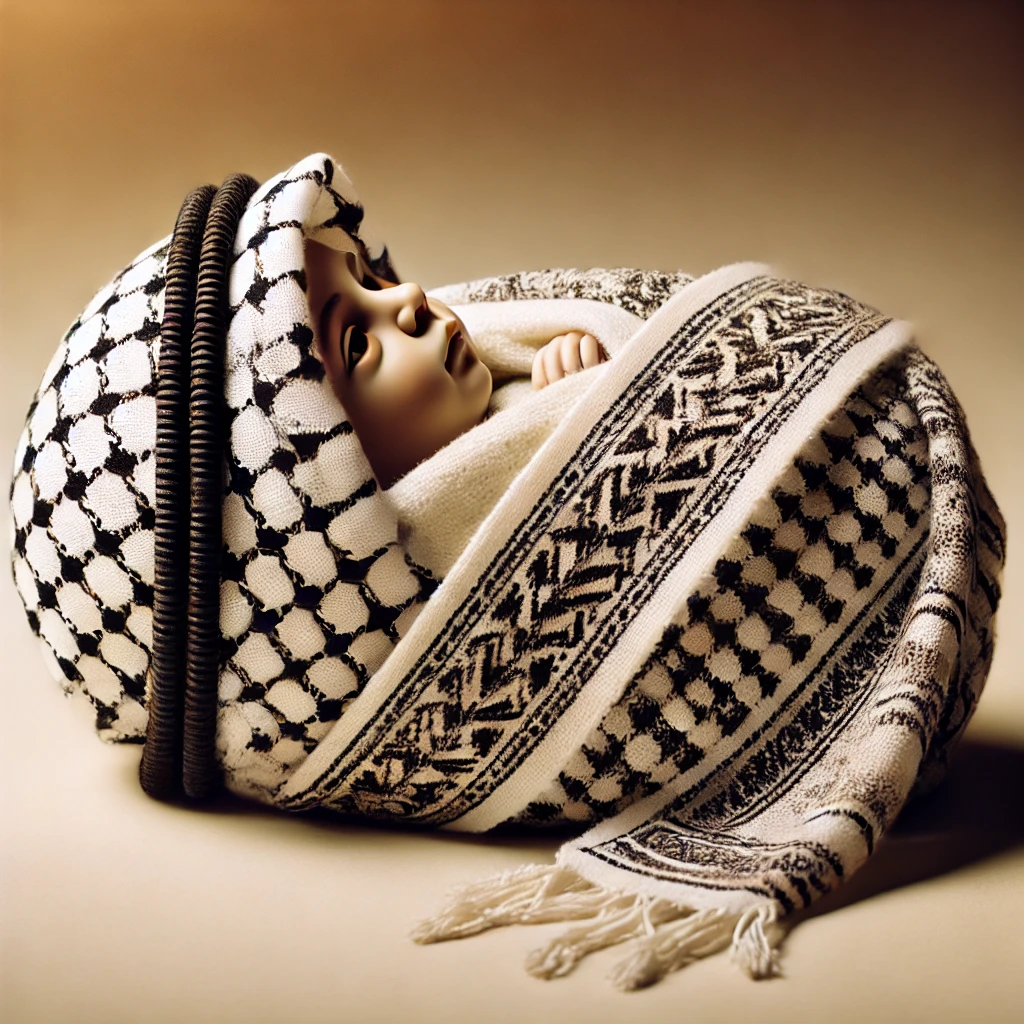 Baby Jesus, a keffiyeh, and the missing Christmas message - Israel365 News