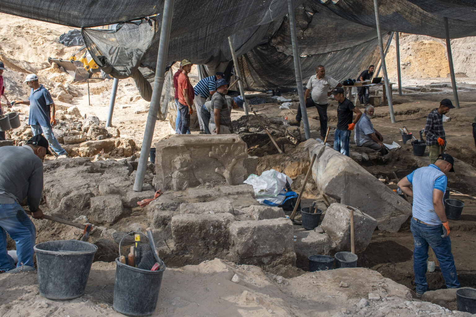 1,700-Year-Old Roman Sarcophagus Depicting Pagan Drinking Contest ...