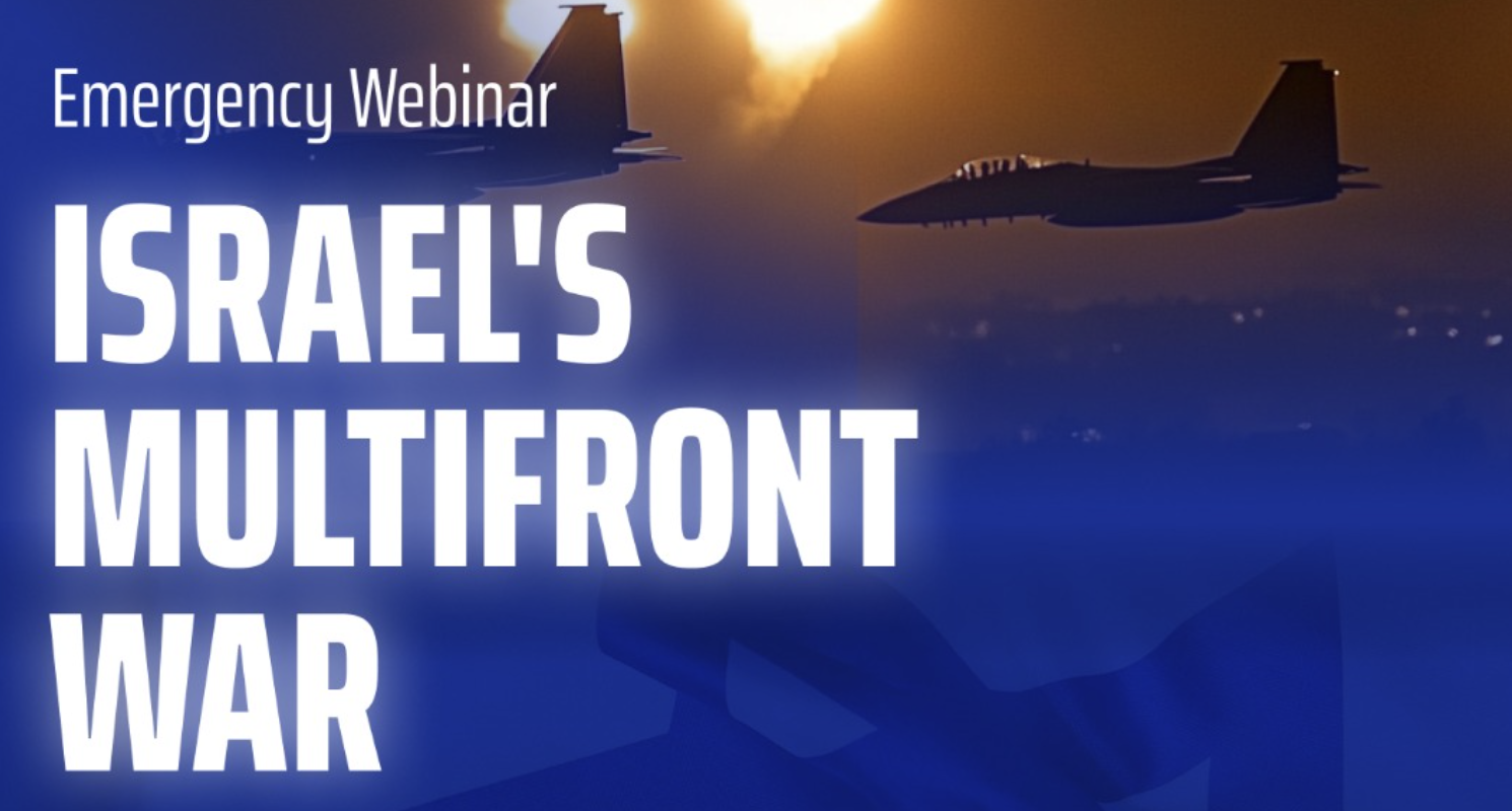 Join the emergency webinar: Israel’s Multifront War - Israel365 News