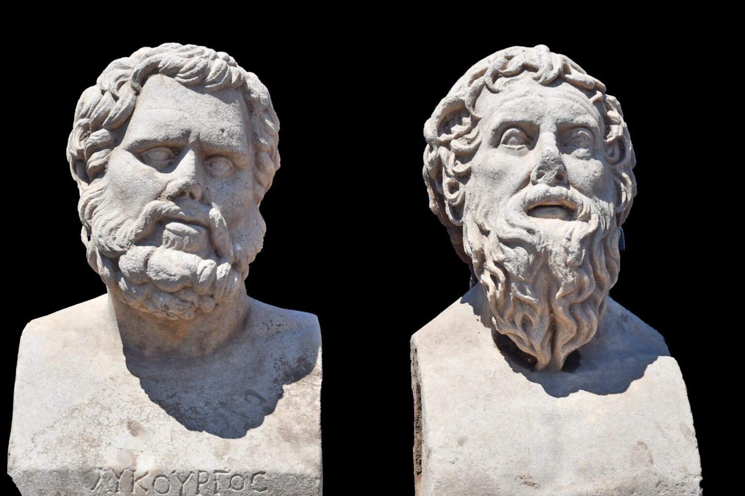 Railway Project Uncovers Stunning 1,700 Yr Old Greco-Roman Statues ...